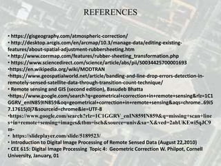 Pre processing of raw rs data | PPTX