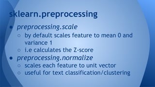 Preprocessing presentation | PPT