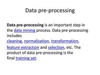 Data Preprocessing&tools | PPTX
