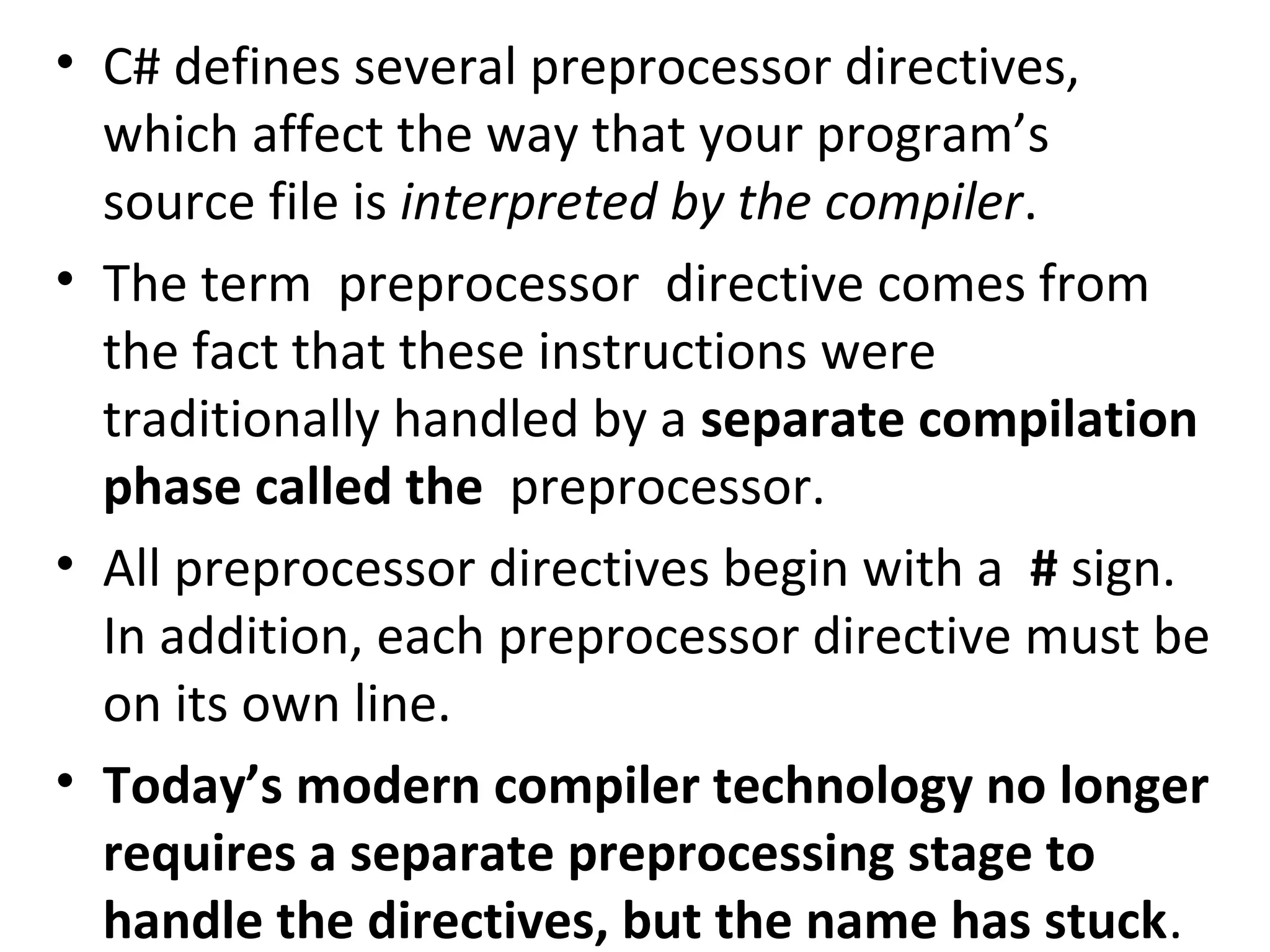 Preprocessor | PPT