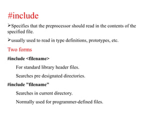 Preprocessors | PPT