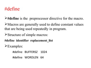 Preprocessors | PPT