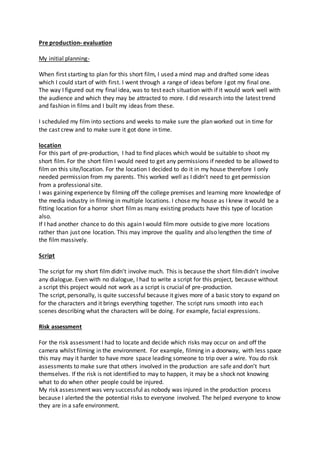 Pre production | PDF