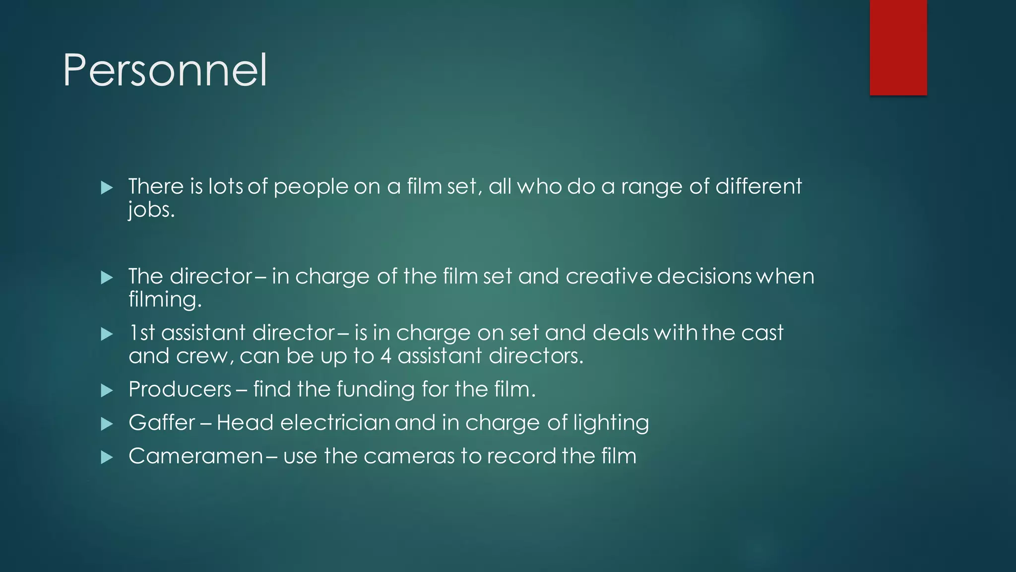 Pre production | PPT