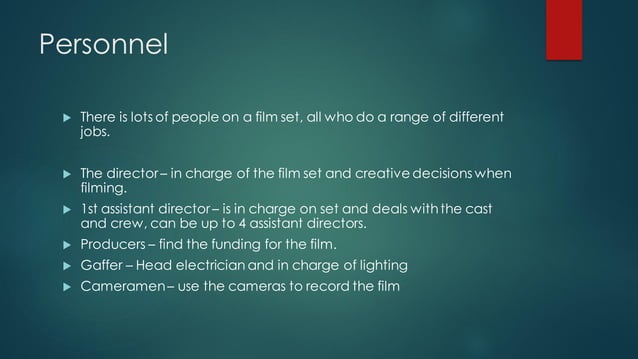 Pre production | PPT