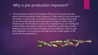 Preproduction | PPT