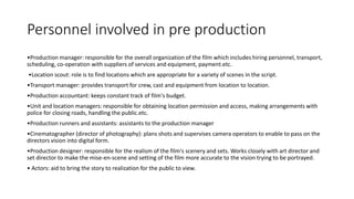 AS Media Studies Pre-production | PPTX