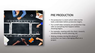 Pre production | PPT