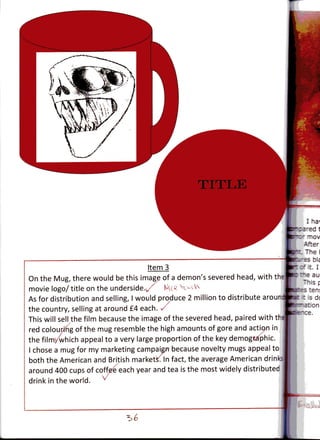 GCSE Film Studies: Pre production examples | PDF