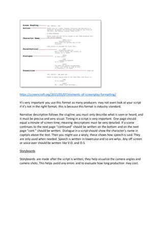 Pre production final | PDF