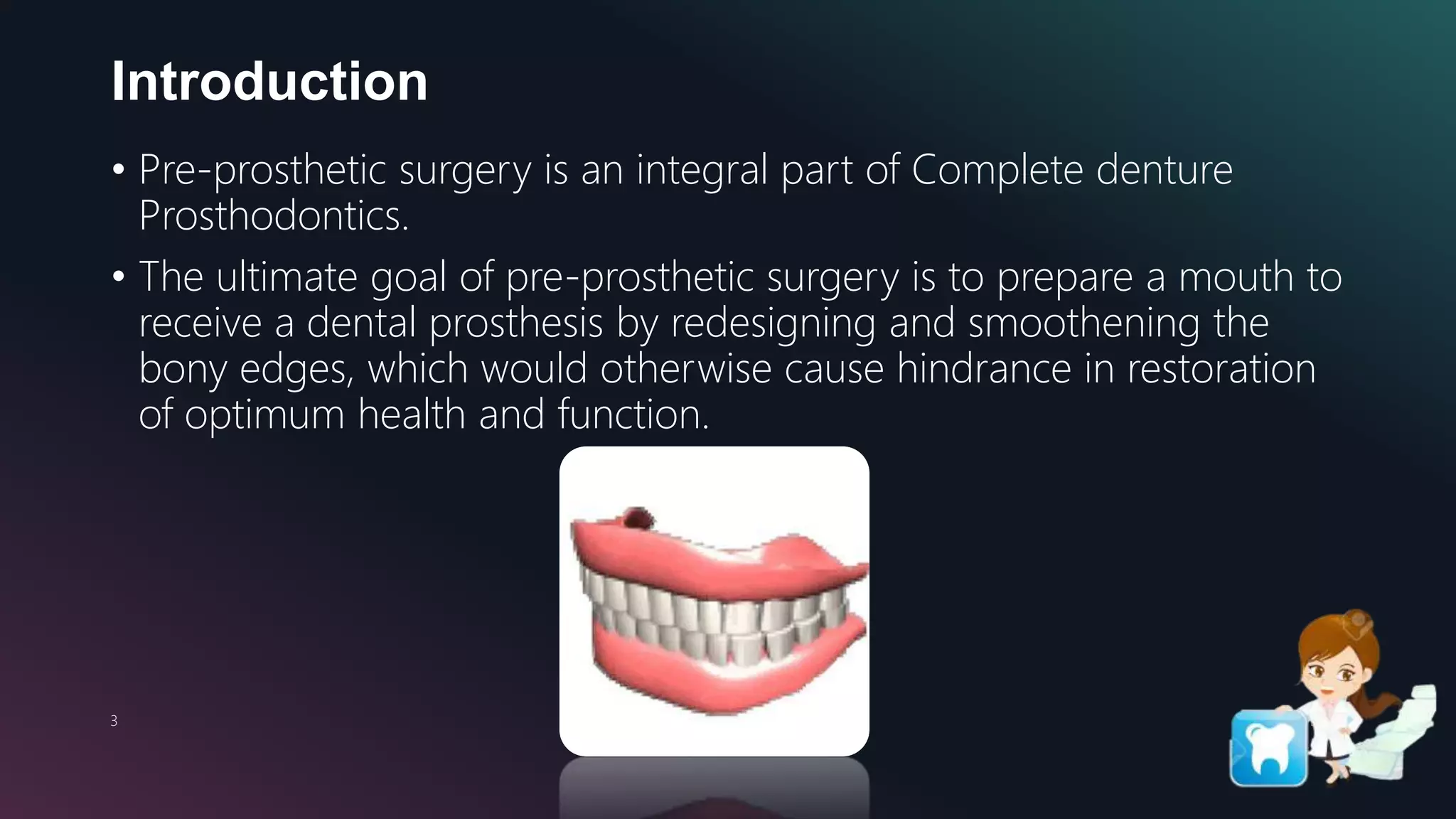 Preprosthetic Surgery | PPTX