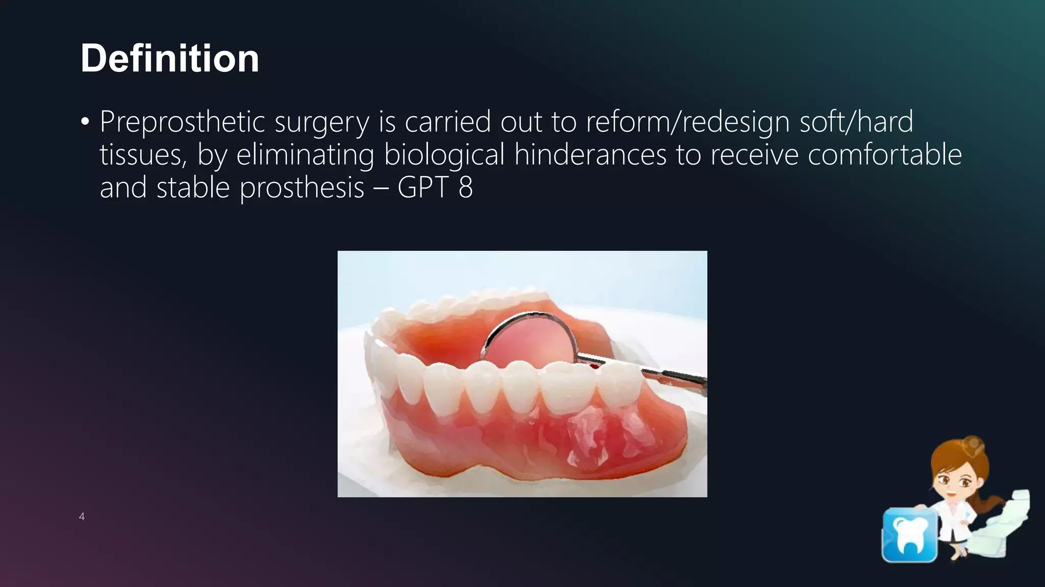 Preprosthetic Surgery | PPTX