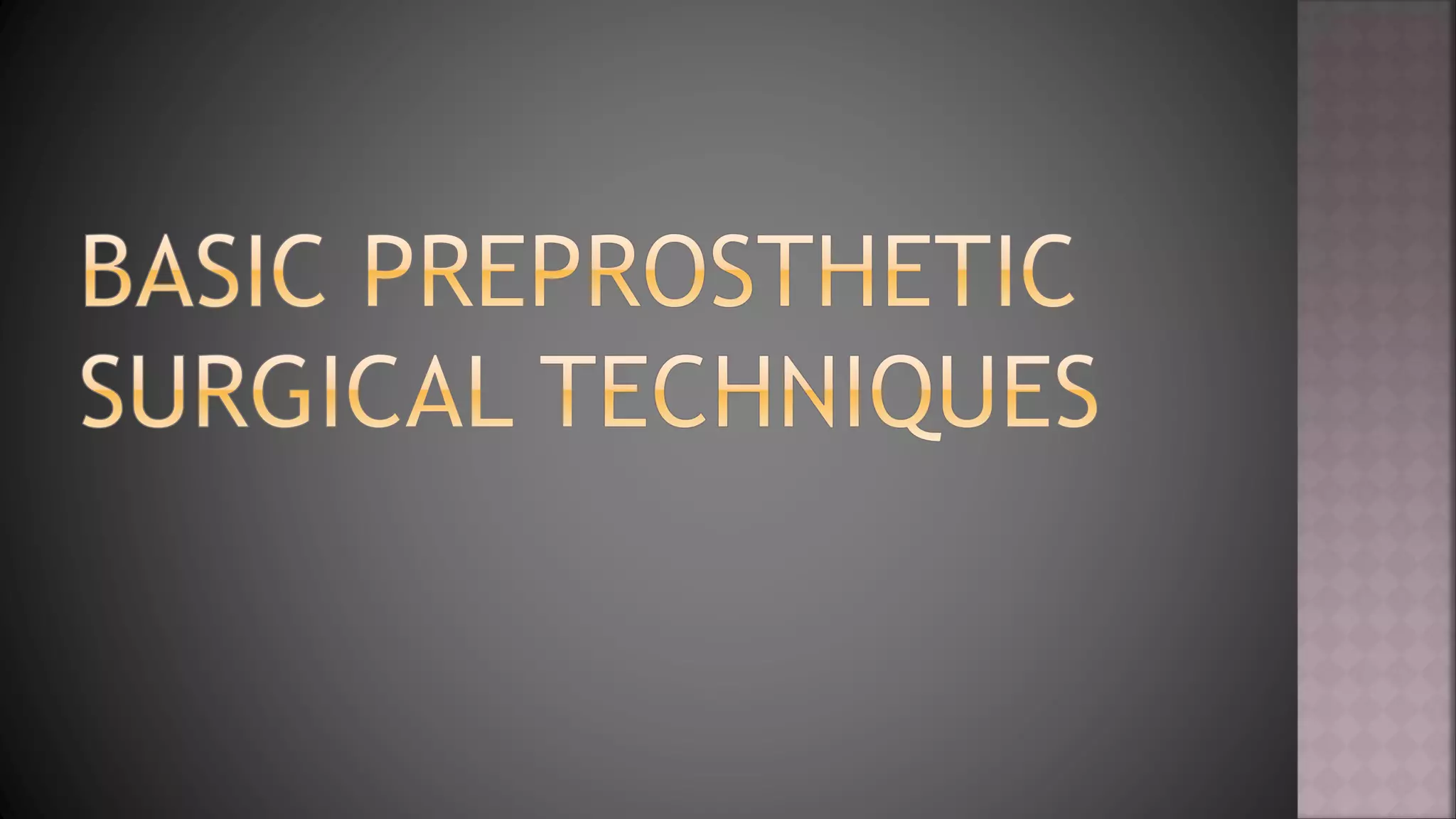 PREPROSTHETIC SURGERY.pdf