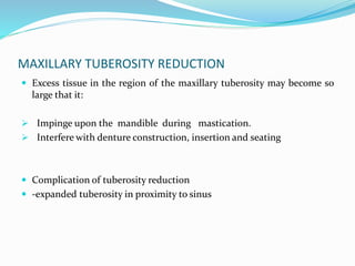 Pre prosthetic surgery | PPTX