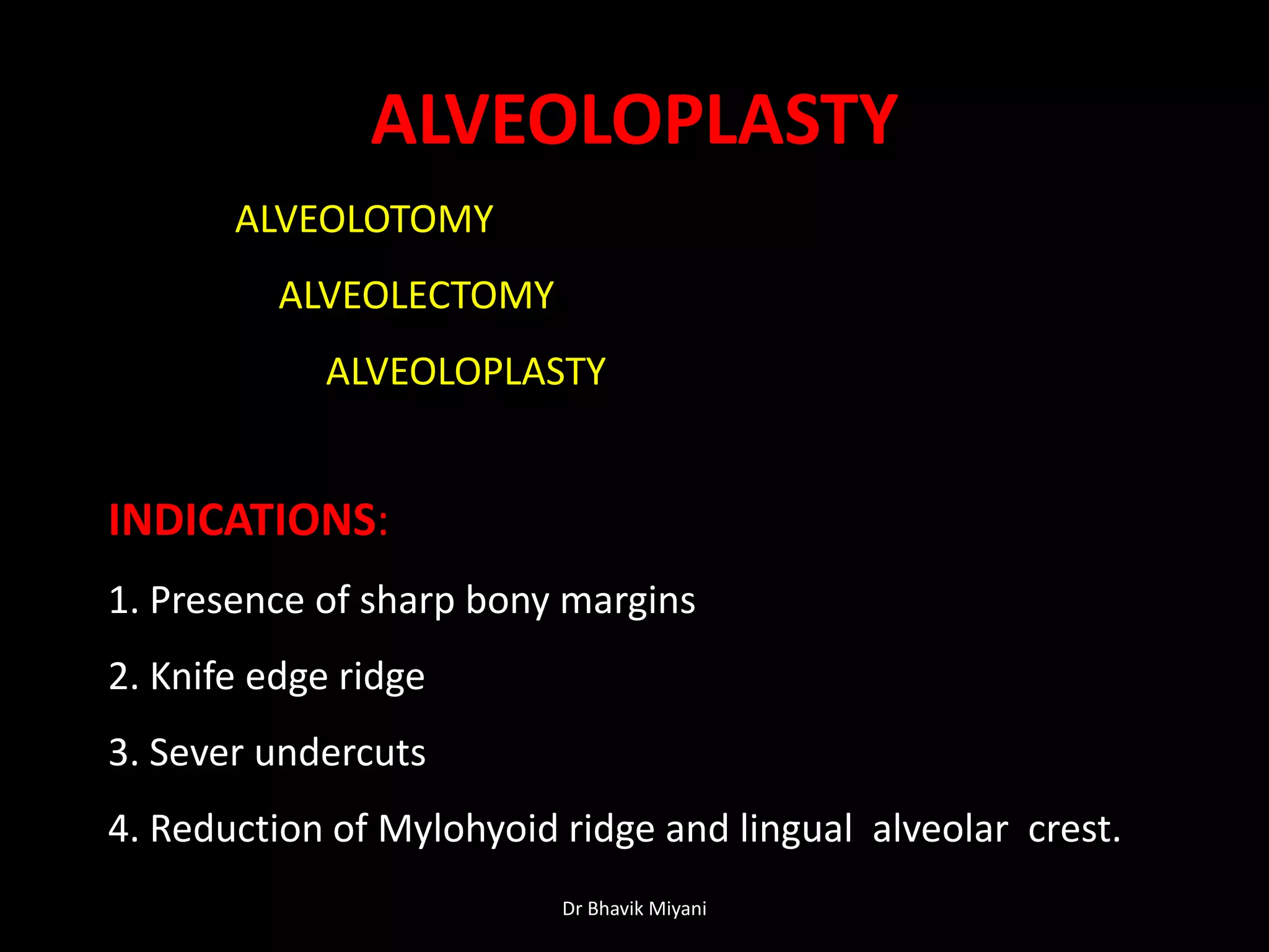 Pre-Prosthetic Surgery | PPT
