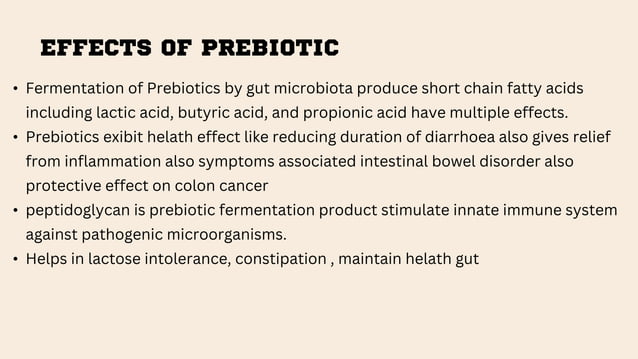 probiotics prebiotics synbiotics .pptx | Digestive Disorders | Diseases and Conditions