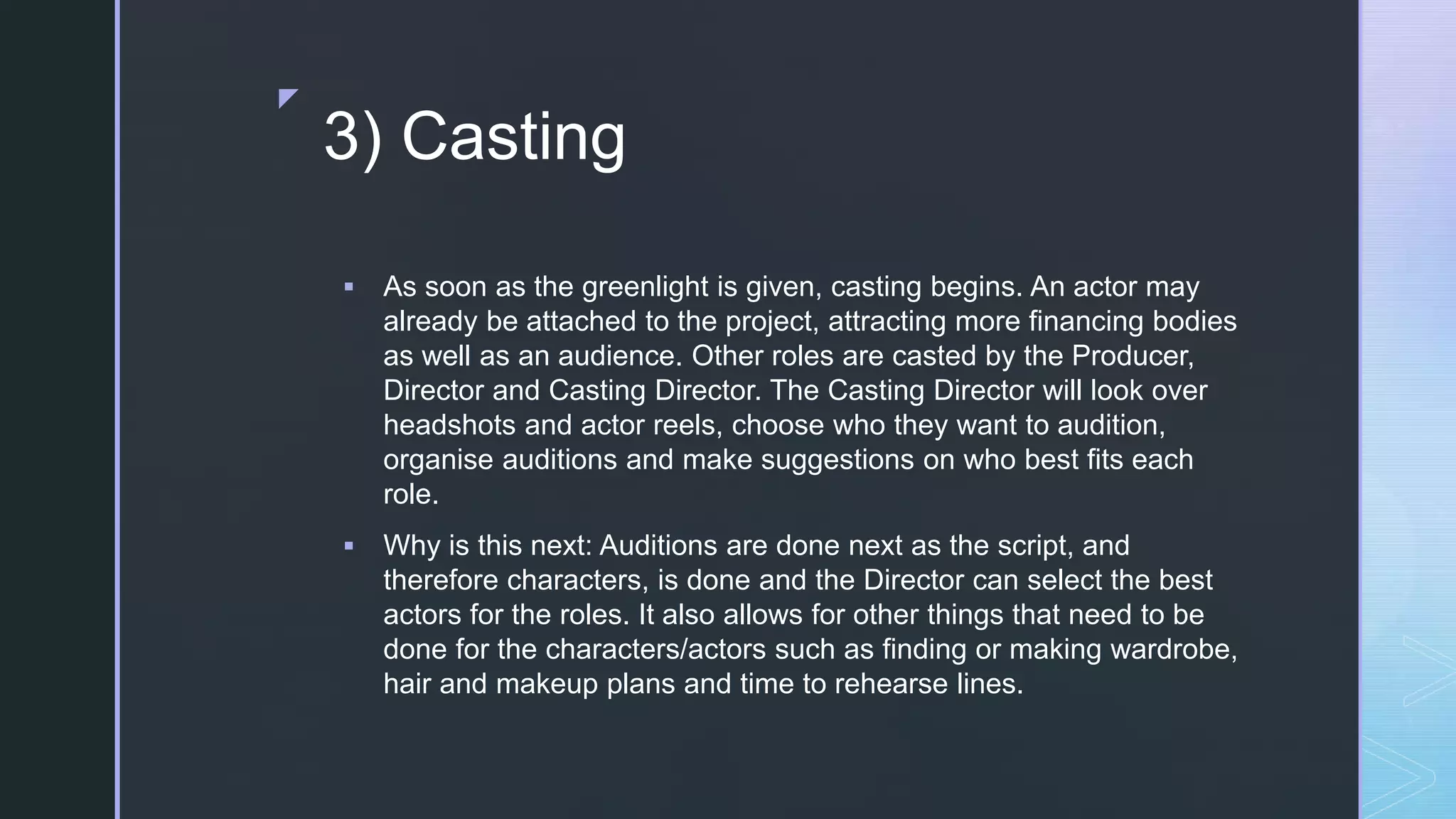 Pre-Production Timeline | PPTX | Screenwriting | Content Production