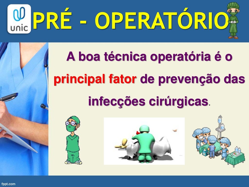 Pré e Pós Operatório em Cirurgia
