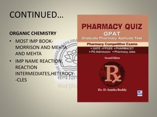 GPAT PREPARATION STRATERGY | PPTX