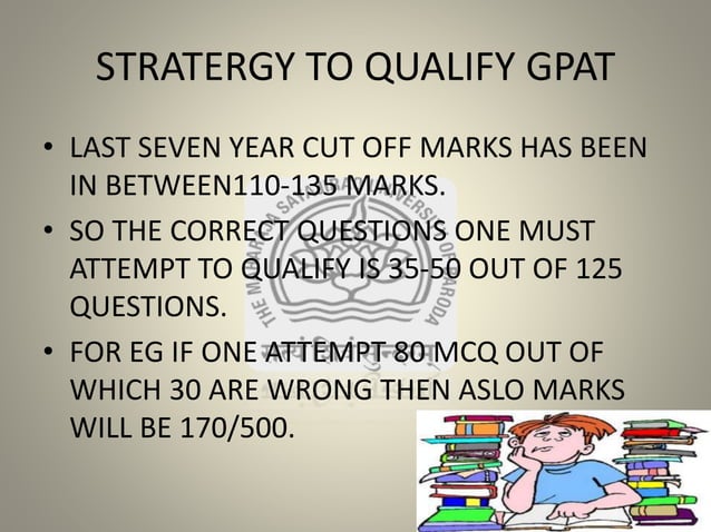 GPAT PREPARATION STRATERGY | PPTX