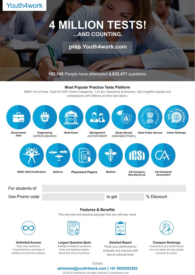 Youth4work Prep Tests | PDF