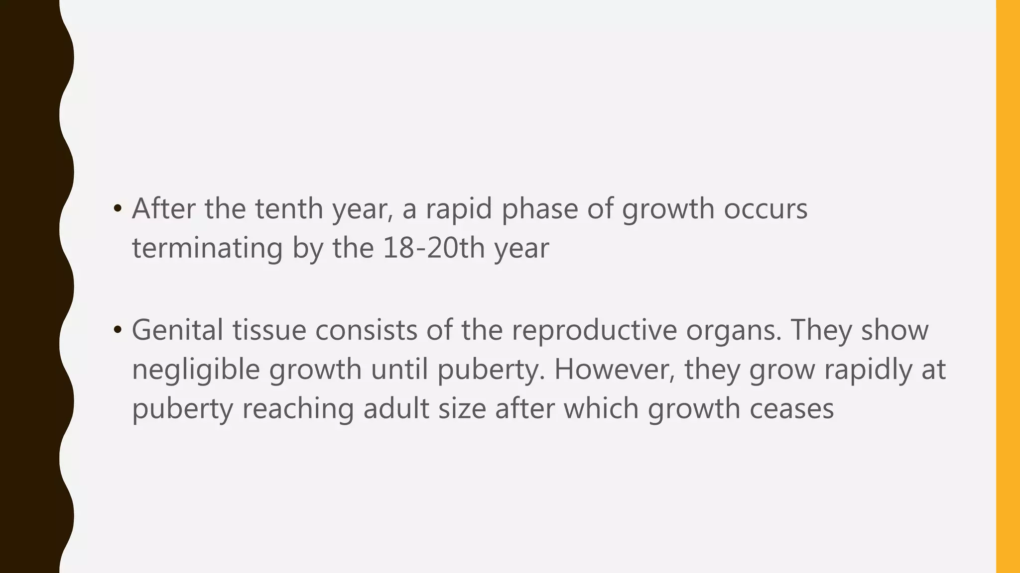 Pre pubertal growth spurt | PPTX