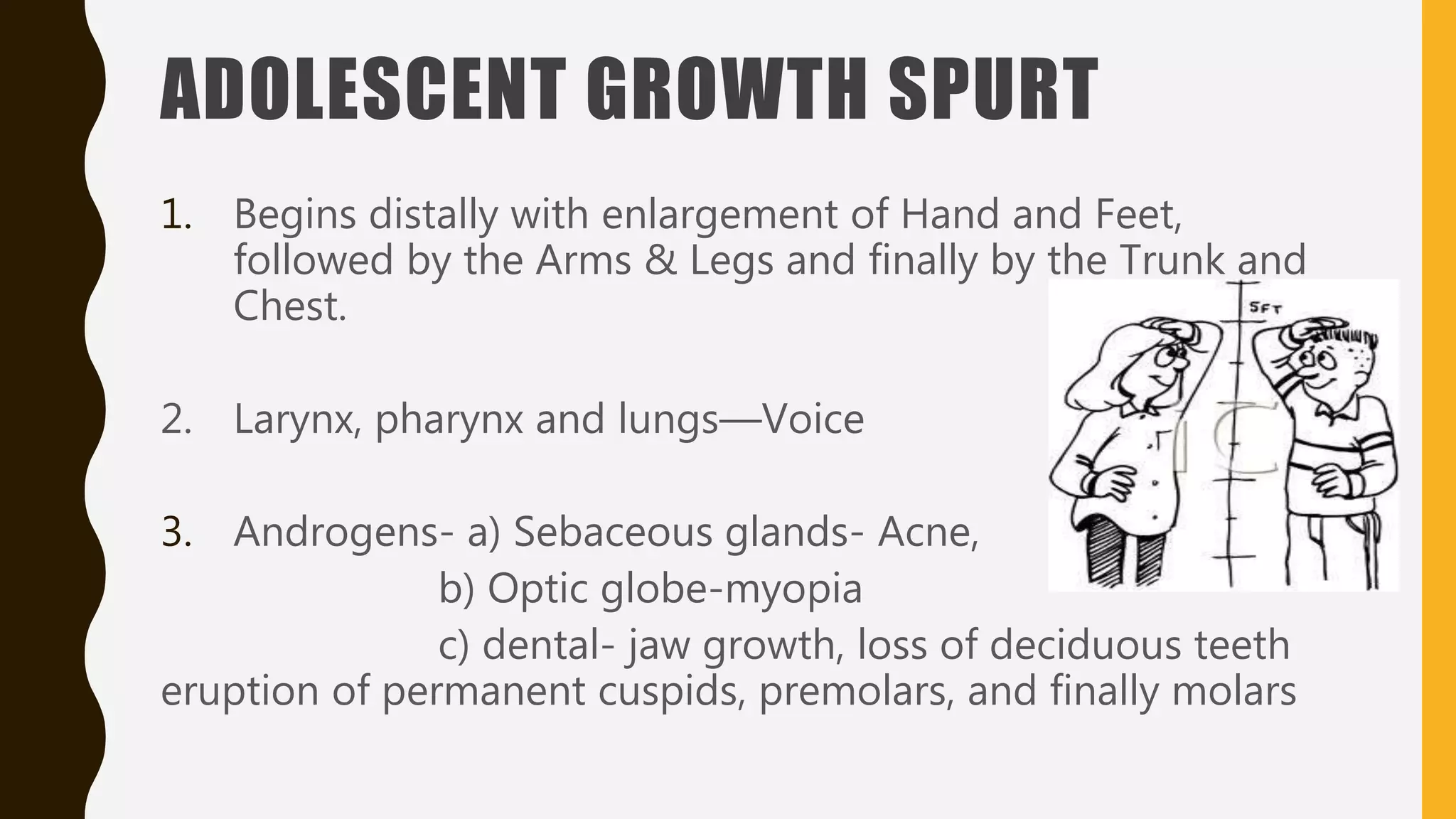 Pre pubertal growth spurt | PPTX