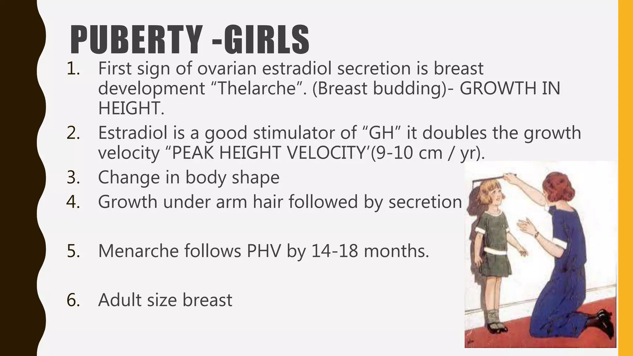 Pre pubertal growth spurt | PPTX