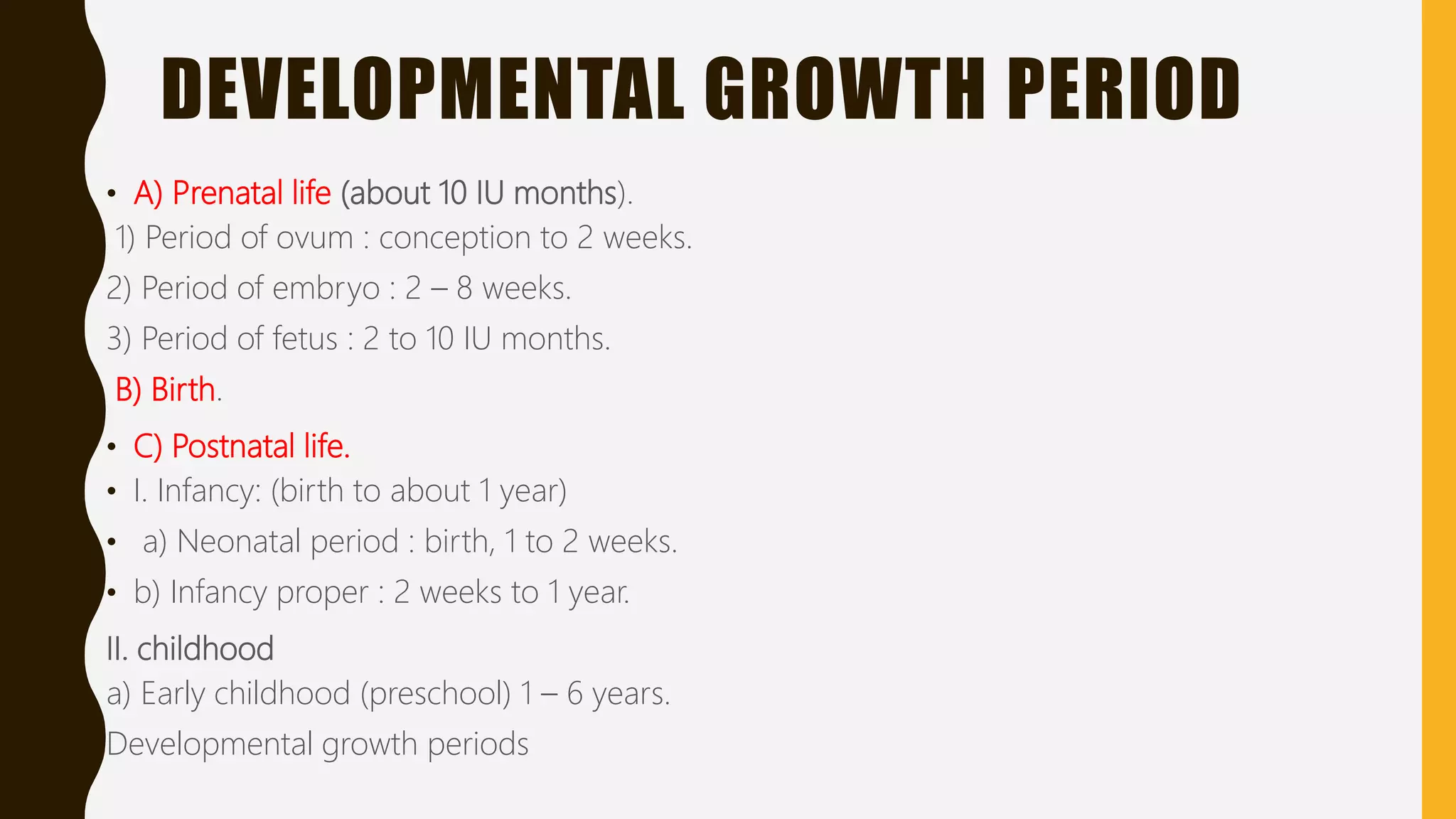 Pre pubertal growth spurt | PPTX