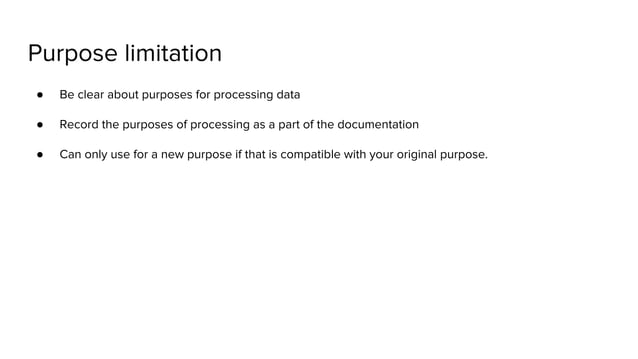 Prep your app for gdpr compliance | PPT