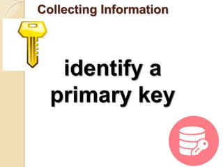 Key,ID Field and Tables Relationship | PPT