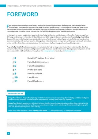 Preqin special-report-hedge-fund-service-providers | PDF