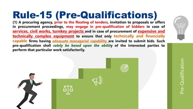 Pre Qualification Disqualification as per PPRA Rules 2004.pptx | Resume ...