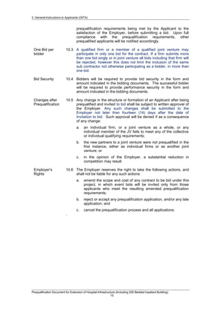 Prequalification document(1) | DOC