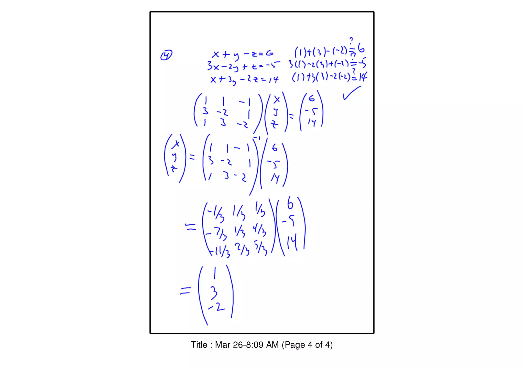 preCalclulus: preQUIZ11B Matrix Algebra | PPT