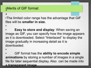 Image and Video formates | PPTX