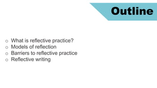 Conference with Confidence: Reflective Practice Workshop | PDF