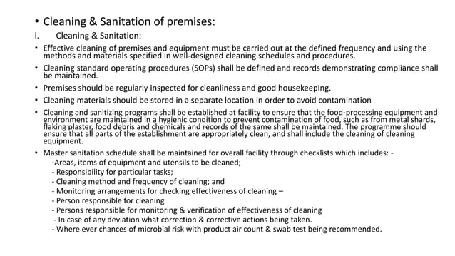 Prerequisite Program (PRP).pptx | Bath and Shower | Personal Care