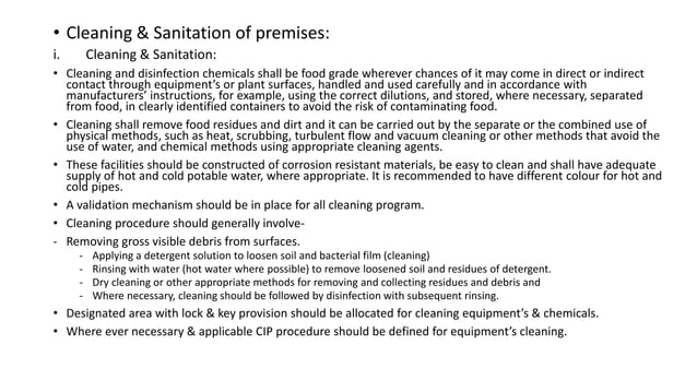 Prerequisite Program (PRP).pptx | Bath and Shower | Personal Care