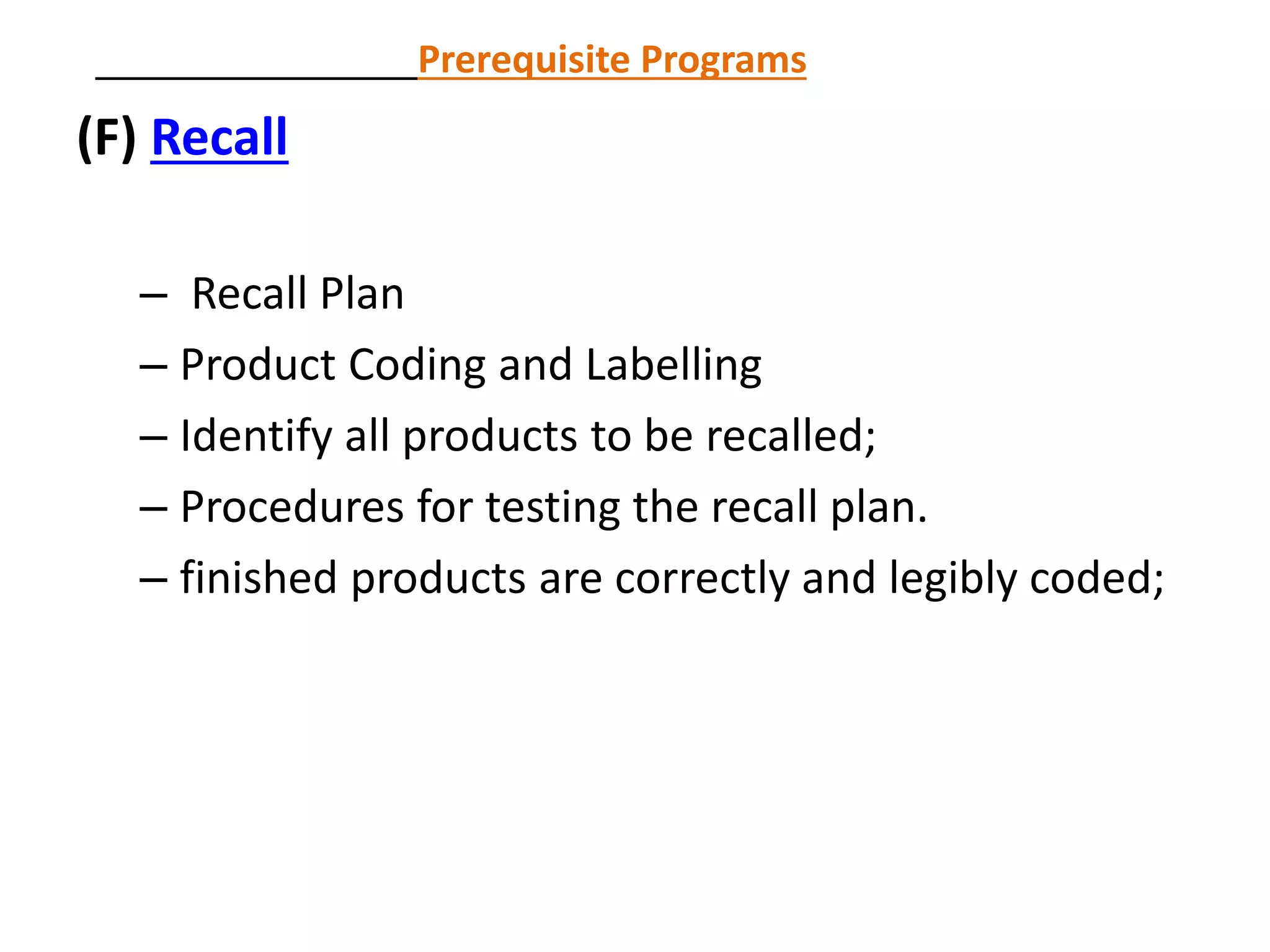 Prerequisite programs | PPTX