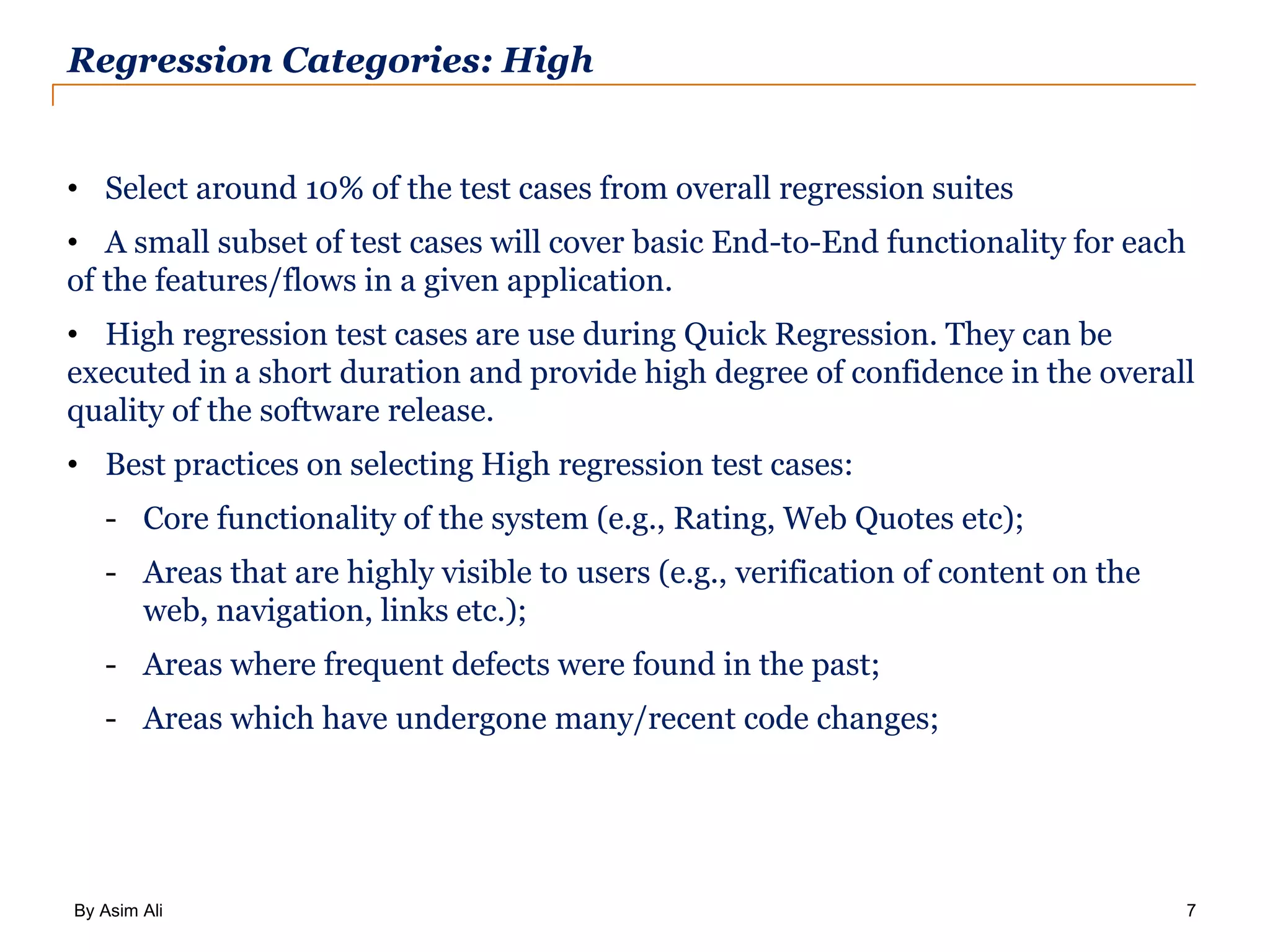 Risk Based Regression Testing Approach Pdf