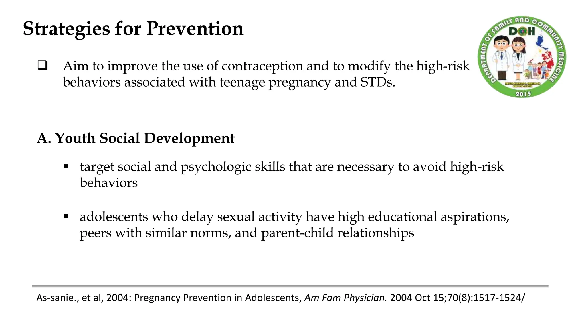 TEENAGE PREGNANCY PREVENTION AND AWARENESS | PPTX