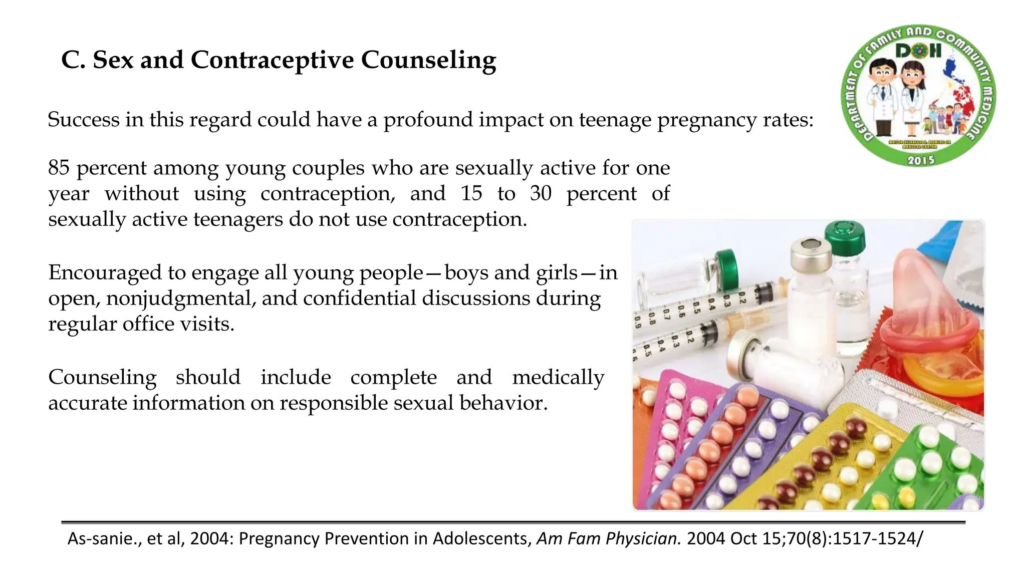 TEENAGE PREGNANCY PREVENTION AND AWARENESS | PPTX
