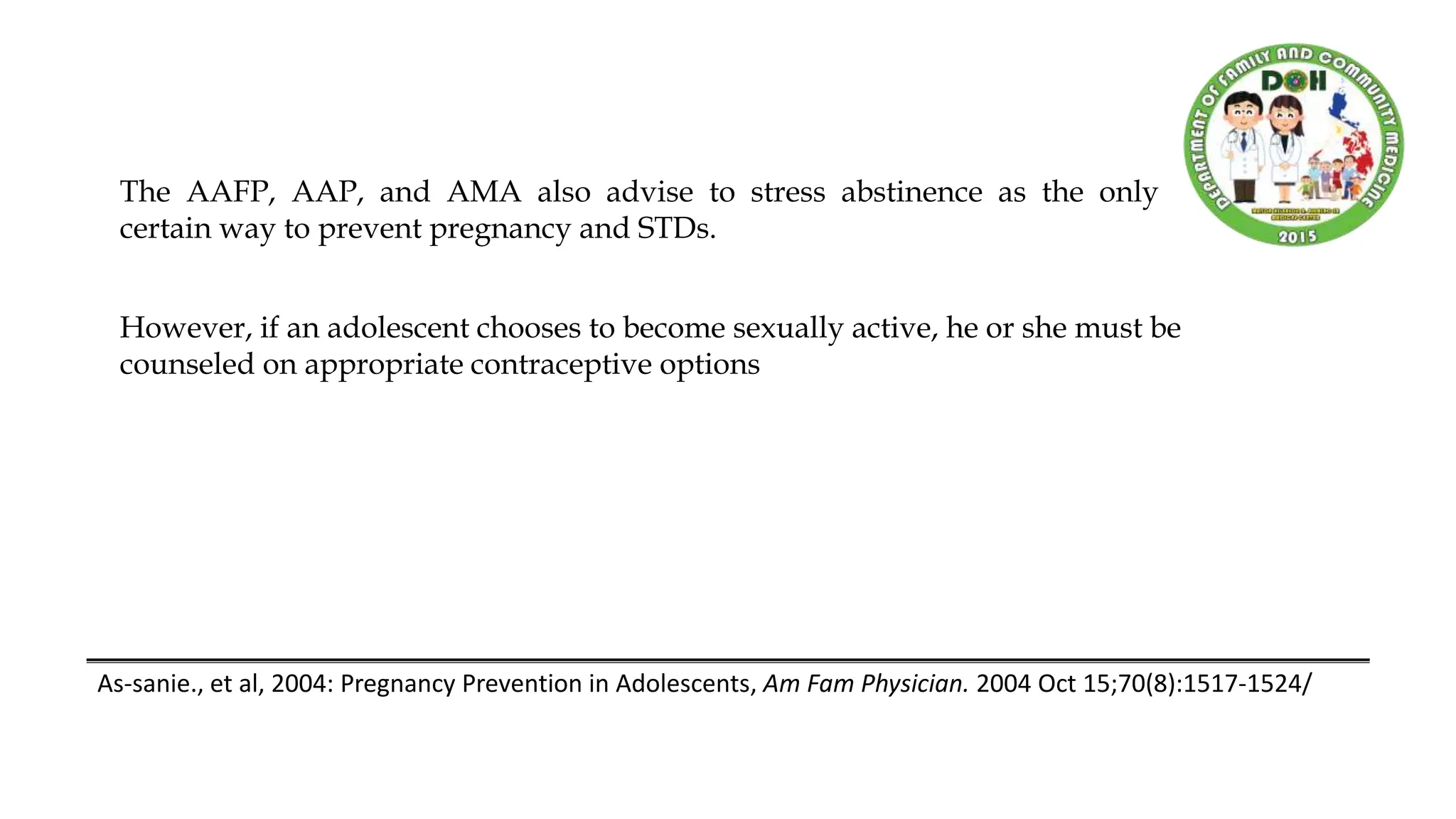 TEENAGE PREGNANCY PREVENTION AND AWARENESS | PPTX