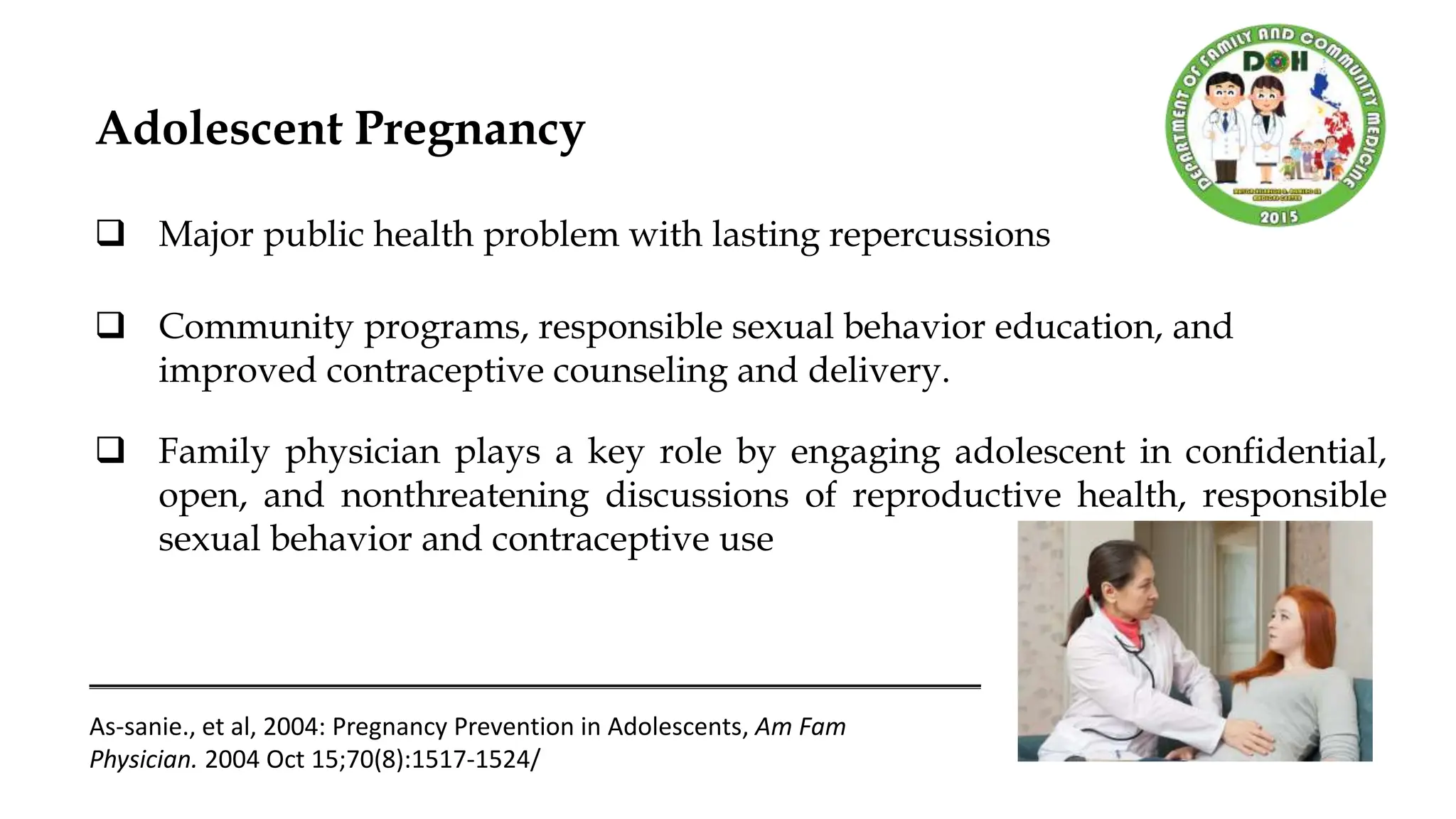 TEENAGE PREGNANCY PREVENTION AND AWARENESS | PPTX