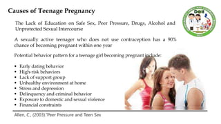 TEENAGE PREGNANCY PREVENTION AND AWARENESS | PPTX
