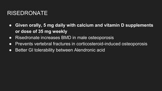 Osteoporosis and Different Pharmacological management | PPTX ...