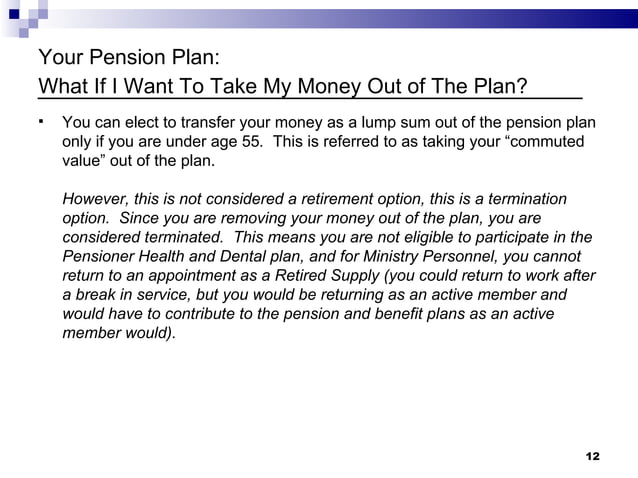Pre retirement seminar presentation | PPT