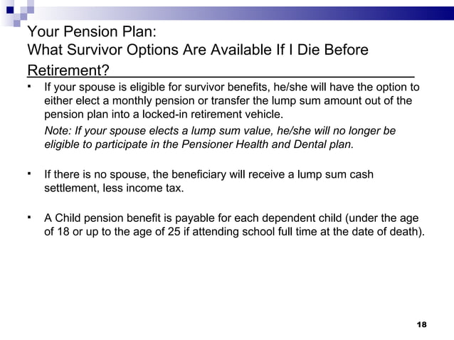 Pre retirement seminar presentation | PPT