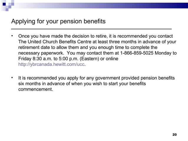 Pre retirement seminar presentation | PPT